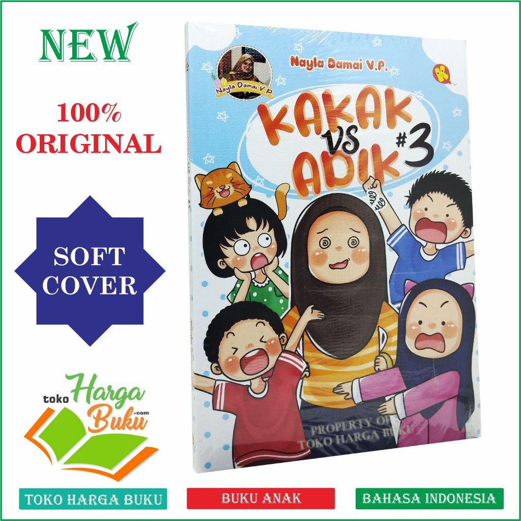 Jual Kakak VS Adik SERI 3 Jagoan Komik Cilik Buku Anak Islam FULL COLOR ...