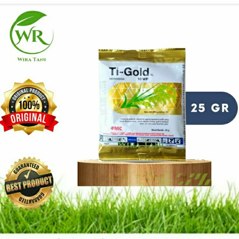 Jual Ti Gold 10 WP 25 Gr Herbisida Sistemik untuk biji gulma teki dan ...