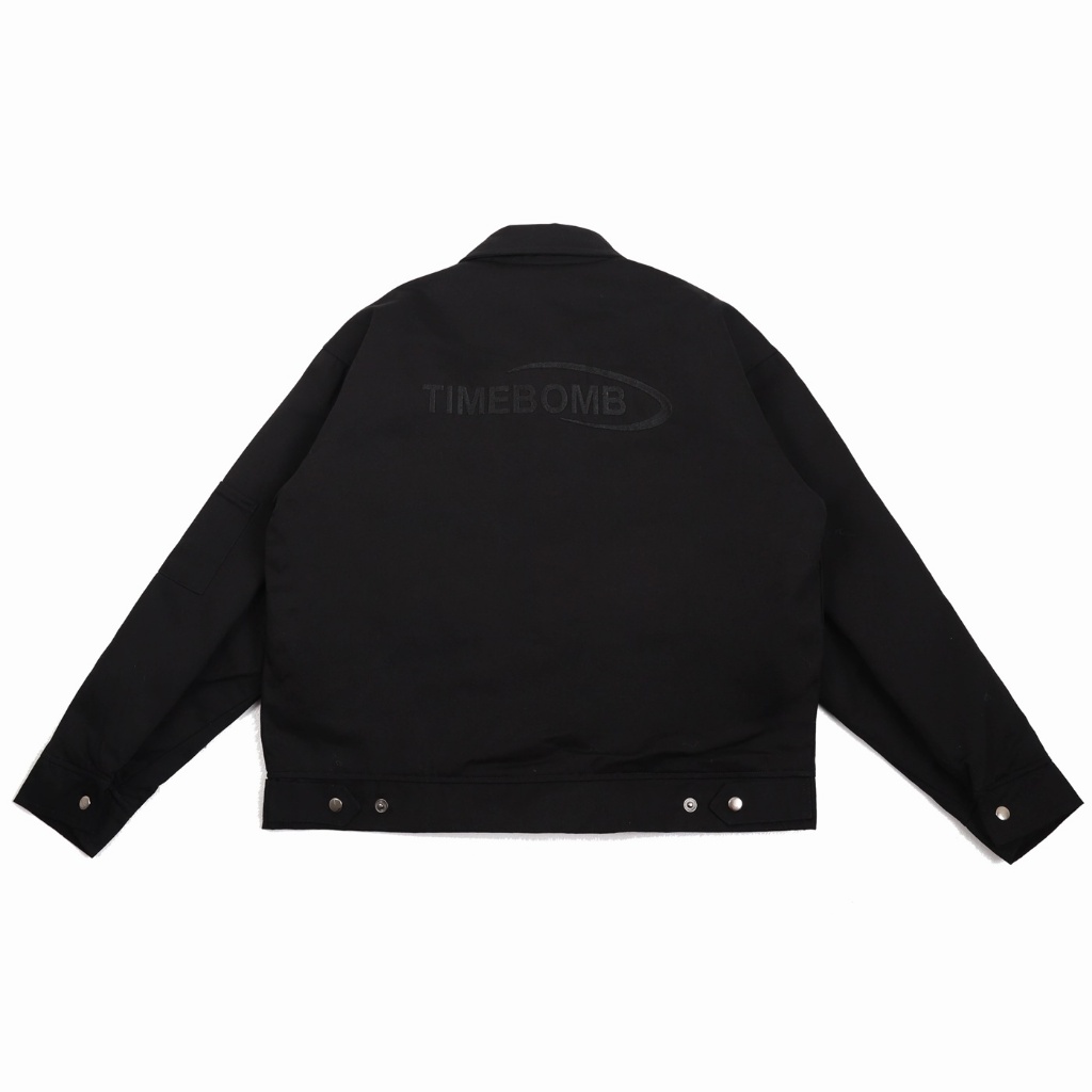 Jual TIMEBOMB Deck Jacket | Work Jacket Boxy Fit | Double zipper | FONT ...