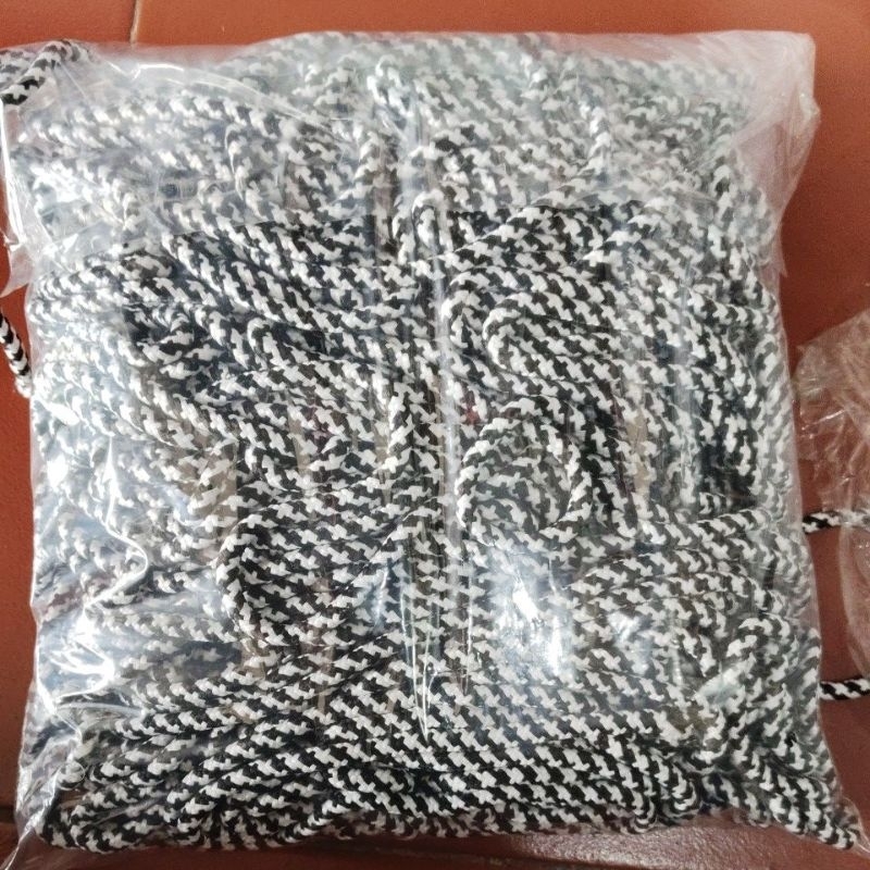 Jual TALI BULAT POLIESTER MACAM MOTIF JUAL /PACK | Shopee Indonesia