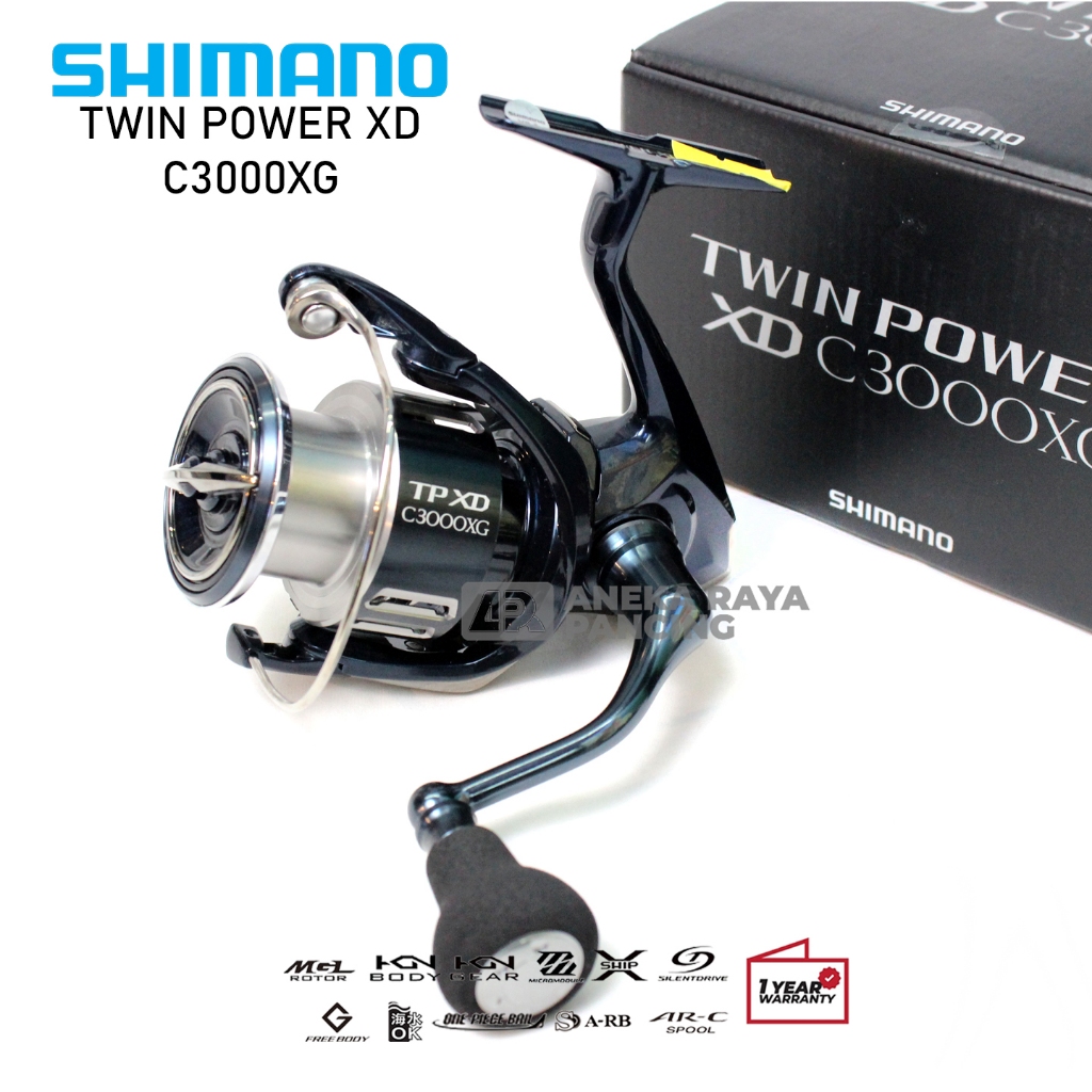 Jual REEL SHIMANO 2021 TWIN POWER XD | RIL GALATAMA | RIL CAST JIG | RIL GARANSI RESMI SHIMANO ...