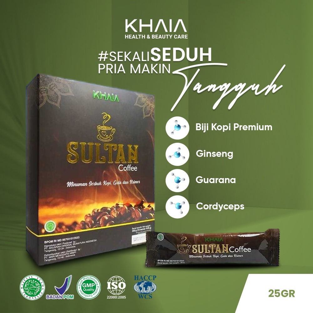 Jual Kopi Sultan I Sultan Coffee I Khaia Sultan Coffee I Coffee Sultan I Kopi Stamina Isi 10 ...