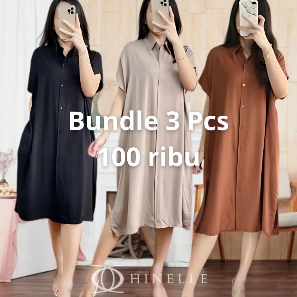 Jual Baju Daster Murah 3 100rb Wanita Jumbo Kancing Depan Lula Dress ...