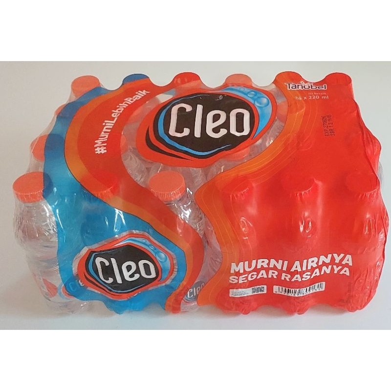 Jual CLEO MINI AIR MINERAL BOTOL 220ML 1PACK ISI 25 PC BOTOL PLASTIK | Shopee Indonesia