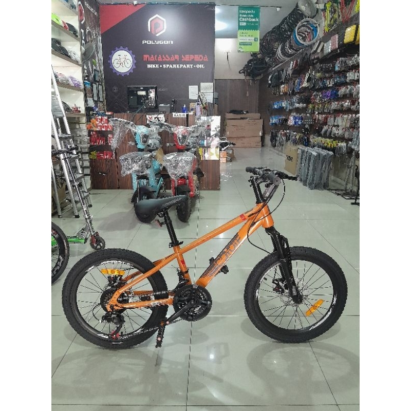 Jual SEPEDA GUNUNG/MTB JUNIOR ELEMENT COYOTE 20INCI 3X7 SPEED | Shopee ...