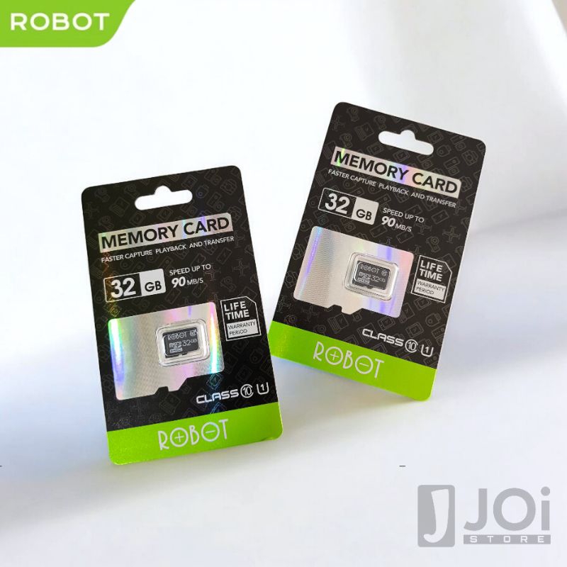 Jual Memory Card Robot 32Gb Class 10 Mmc Robot 32gb | Shopee Indonesia