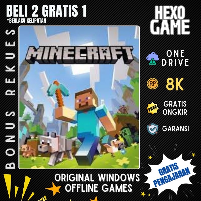 Jual Minecraft - PC / Game Adv - - LINK DOWNLOAD - GAME LAPTOP - GAME ...