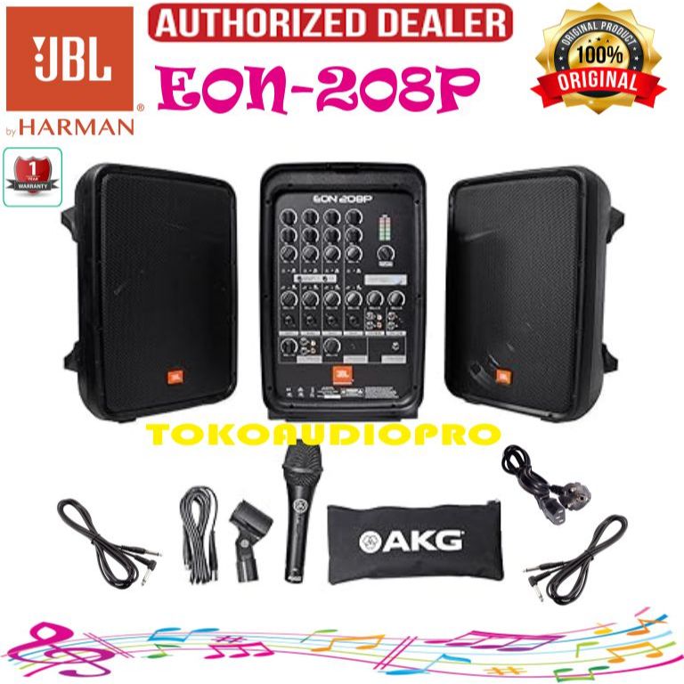 Jual Speaker JBL JBL EON208P Portable PA System JBL Eon-208P | Shopee Indonesia