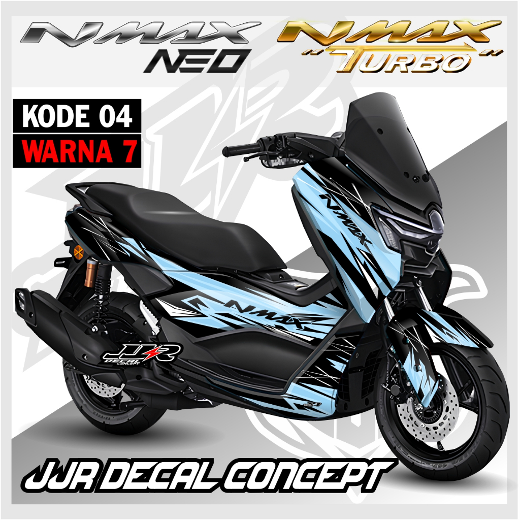 Jual STIKER NMAX NEO NMAX TURBO 2024-2025 FULL BODY 04 STICKER VARIASI ...