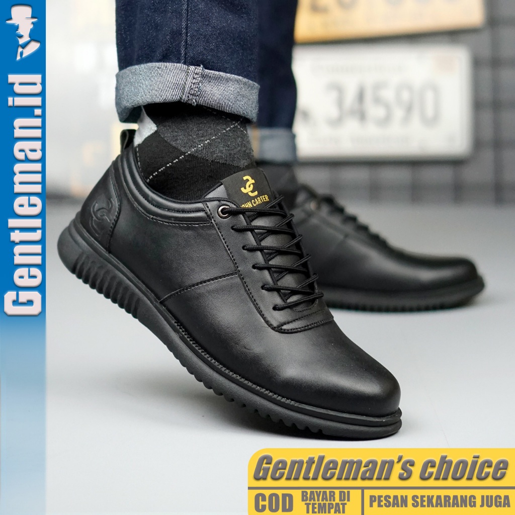 Jual GENTLEMAN Targa 2.0 Sepatu Formal Pria Pantofel Hitam Kerja Kantor ...