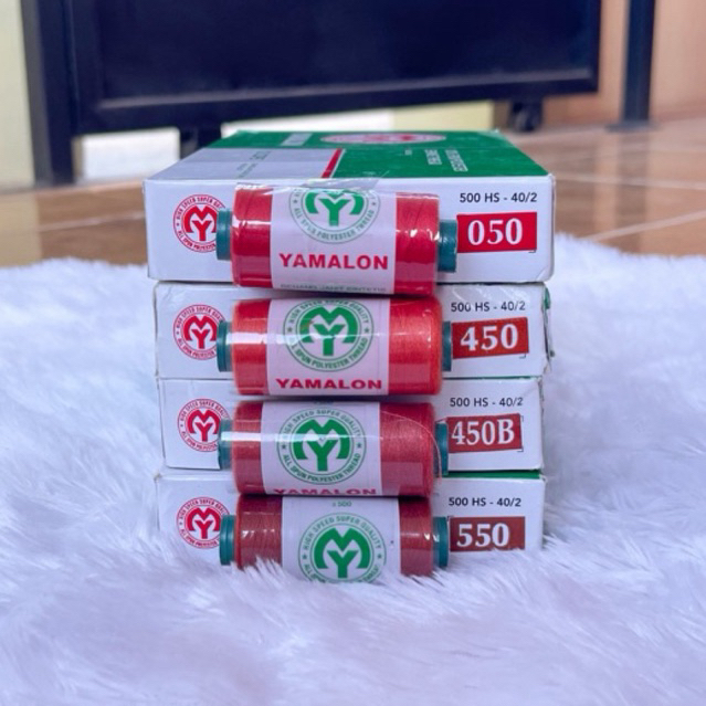 Jual Benang Ecer Yamalon ±500 Yard Part 5 (Red Series) | Shopee Indonesia
