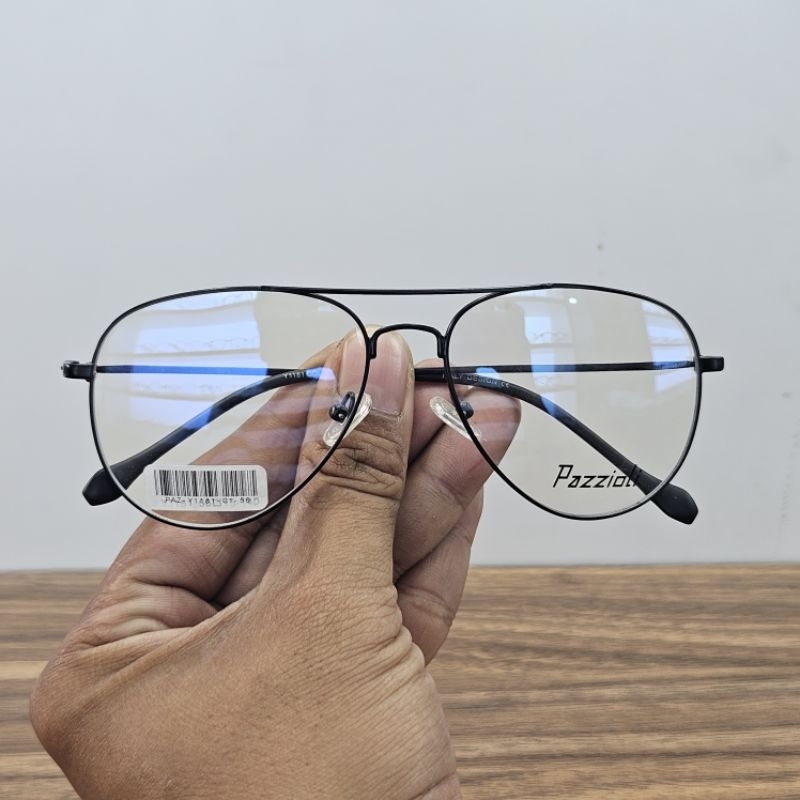 Jual frame kacamata pria wanita stainless steel aviator original ...