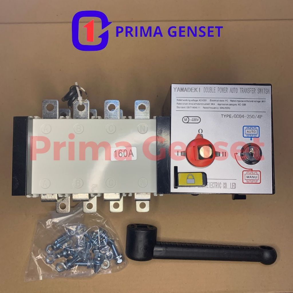 Jual COS Motorized 160A 4P Change Over Switch Harga Murah utk Panel ATS | Shopee Indonesia