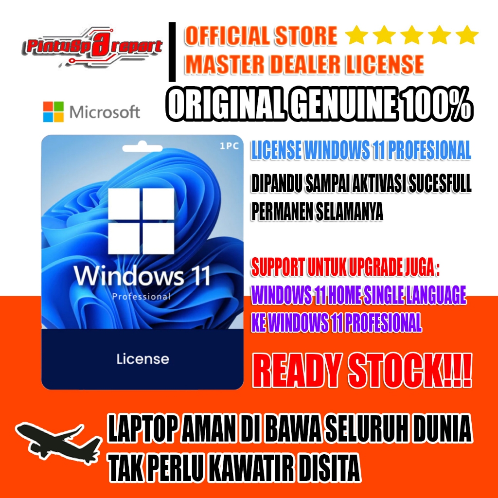 Jual Original License Windows 11 Pro Digital Key | PintuSparepart ...