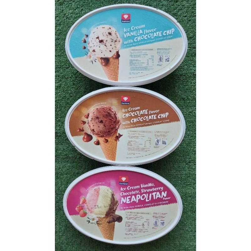 Jual Ice Cream Diamond 700ml | Shopee Indonesia