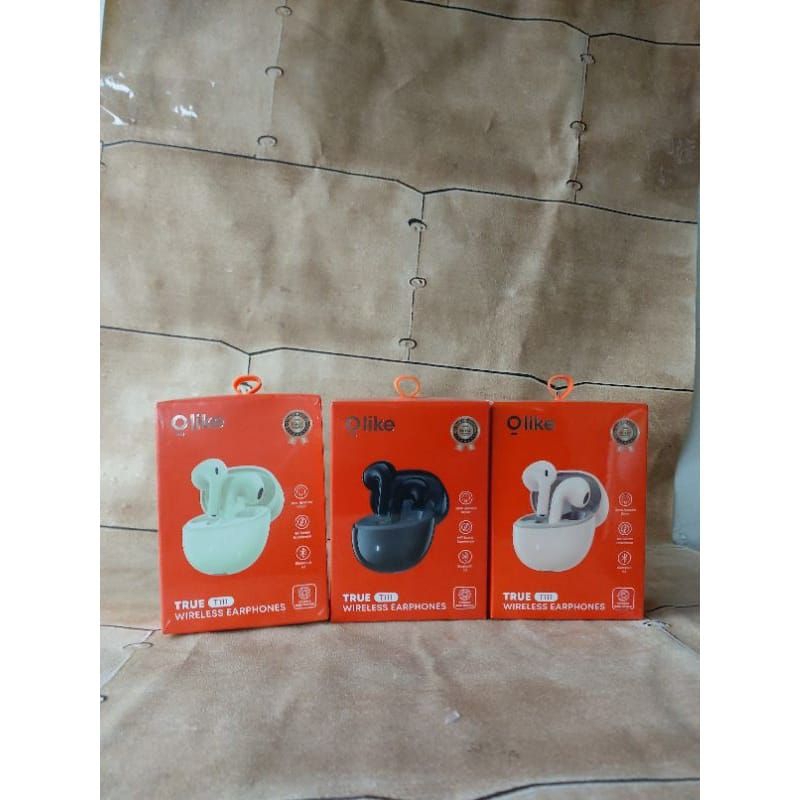 Jual TWS OLIKE T111 true wireless earphone Cooper ring driver 5.3 bluetooth version | Shopee ...