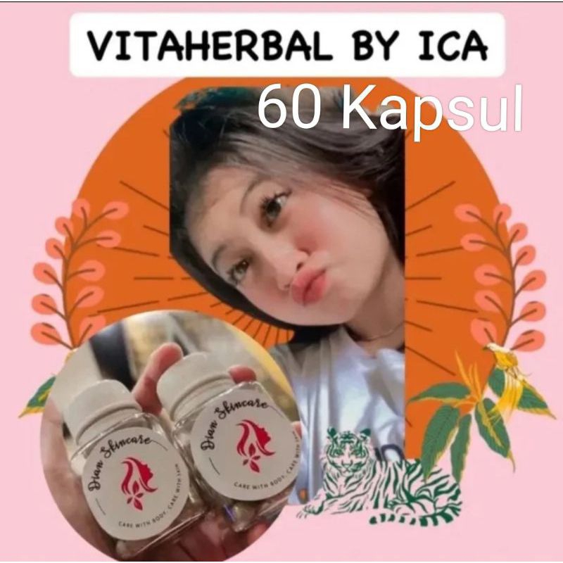 Jual VITAHERBAL BY ICA ® ISI 60 KAPSUL HERBAL VITAMIN PENGGEMUK BADAN ...