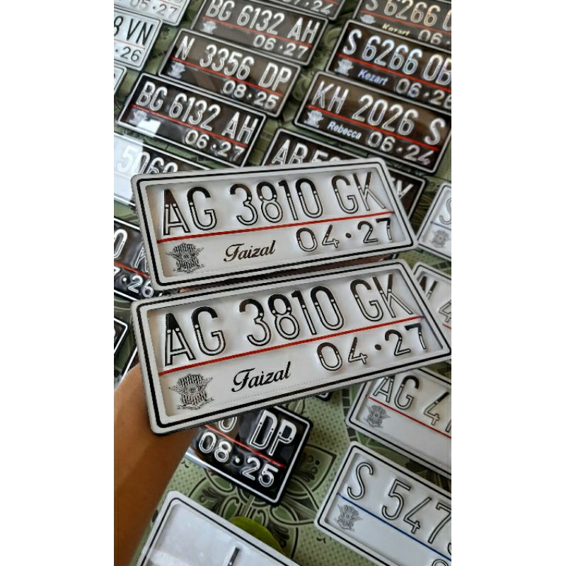 Jual Plat Nomor Motor Akrilik | Shopee Indonesia