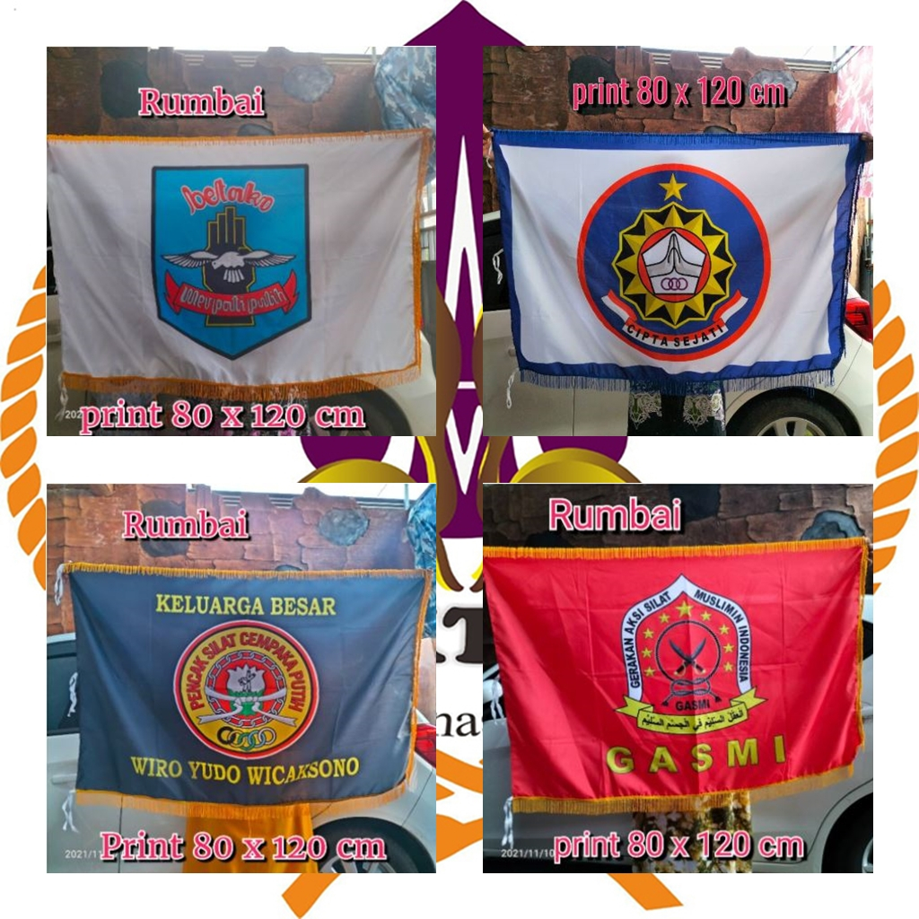Jual Bendera Merpati Putih Cipta Sejati Cempaka Putih GASMI Silat ...