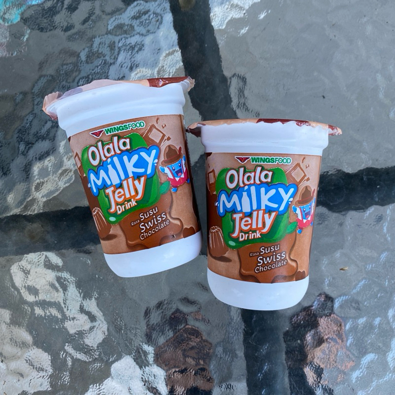 Jual Promo Minuman Olala Milky Jelly Drink Rasa Susu Swiss Chocolate Kemasan 220 ml 5 pcs ...