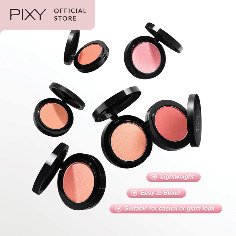 Jual PIXY - GLAM OVER BLUSH & END MATTE BLUSH | Shopee Indonesia