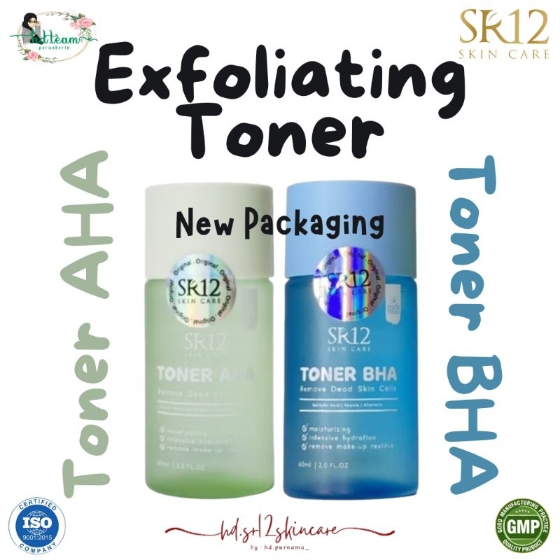 Jual TONER AHA / BHA / DNA Salmon SR12 Eksfoliasi Mengangkat Sel Kulit ...