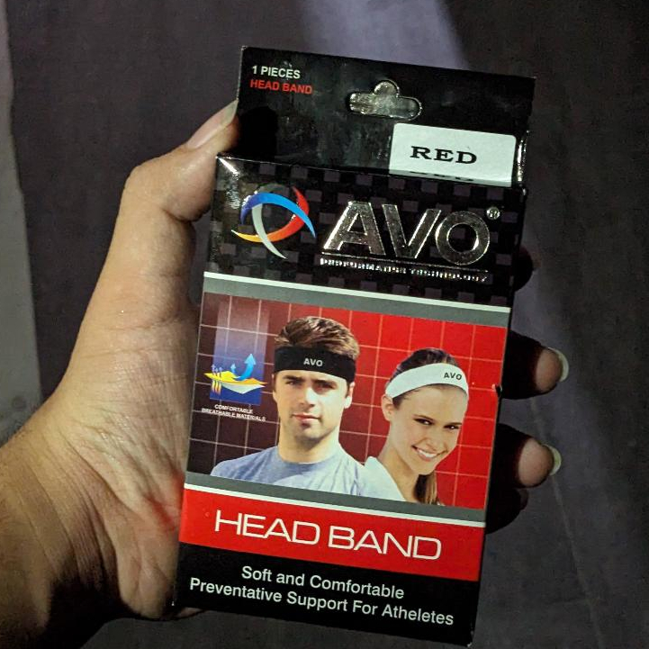 Jual Headband Support/Ikat kepala untuk olahraga AVO | Shopee Indonesia