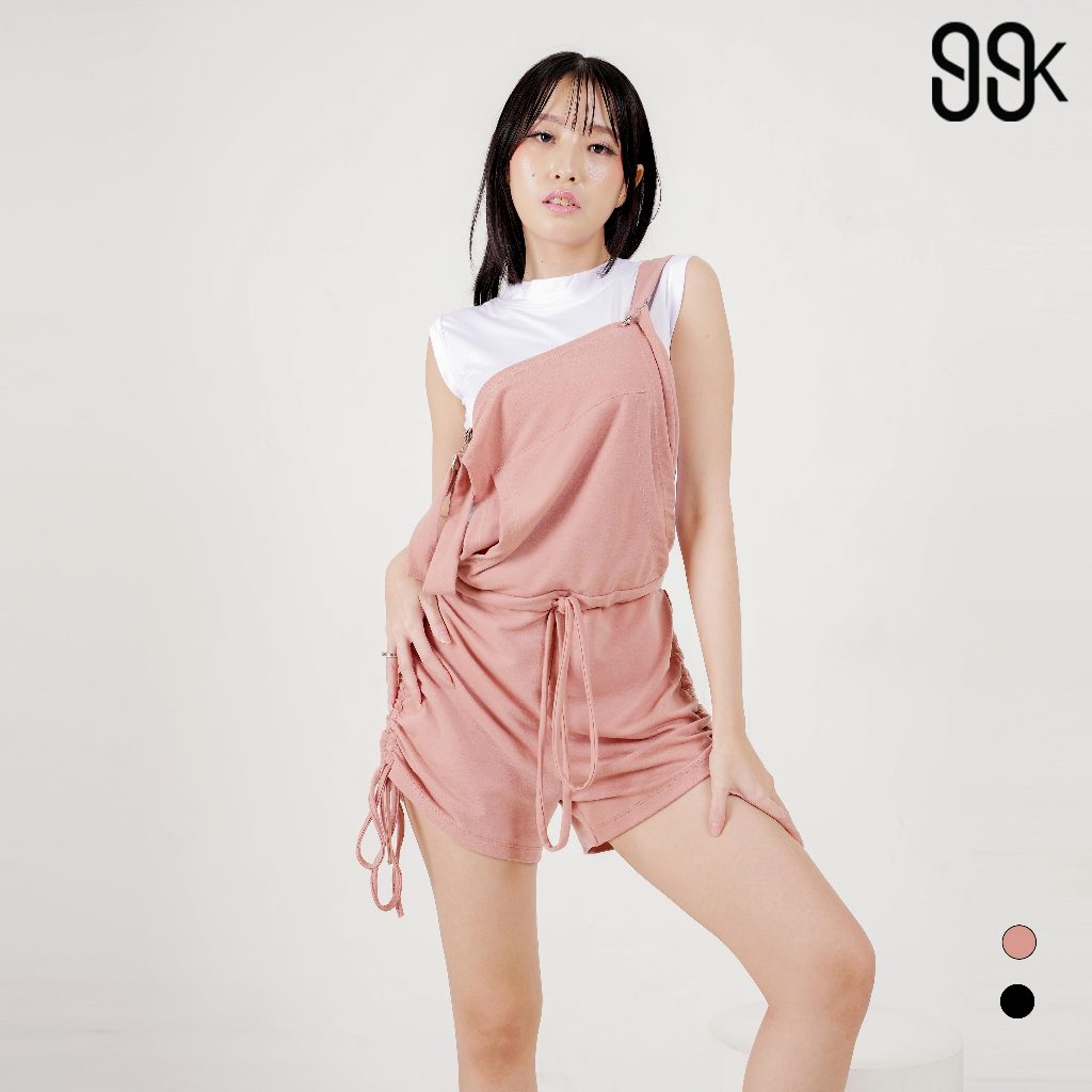 Jual 99kOUTLET Short Jumpsuit with Front Pocket 1498 (S/M/L/XL ...