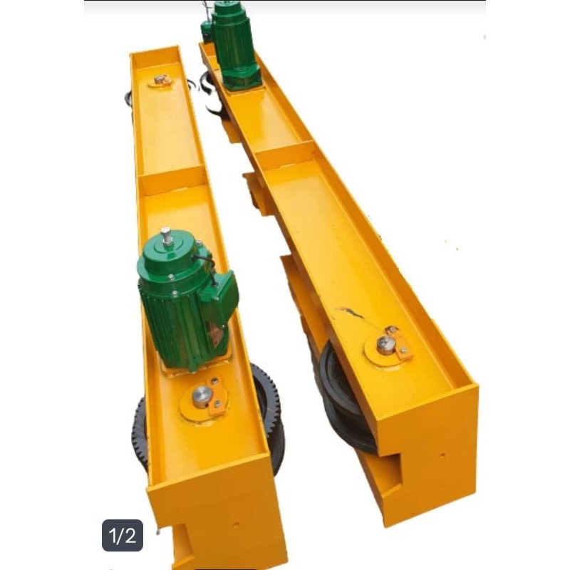 Jual Motor Crane saddle Hoist complete set 1 sampai 2 Ton x 1,5 meter ...
