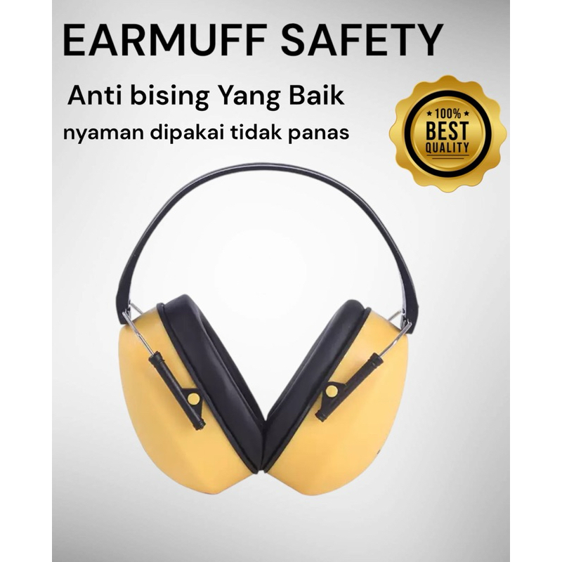 Jual Earmuff Safety Pro series 28 db | Shopee Indonesia
