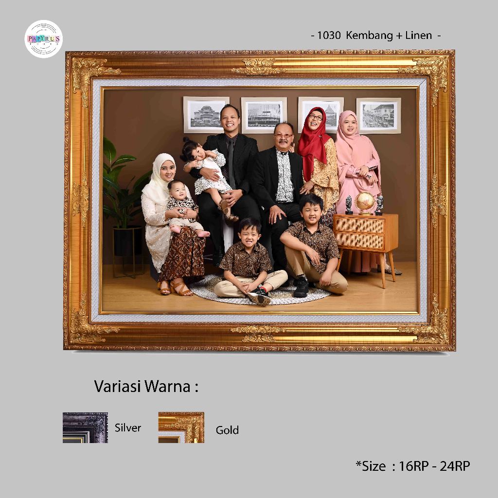 Jual BINGKAI FRAME KLASIK 16RP / 20R / 20RP / 24R / 24RP - 1030 + LINEN ...