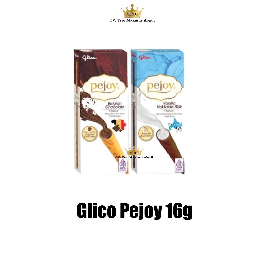 Jual Glico Pejoy Belgian Chocolate Vanilla Hokkaido 16g | Shopee Indonesia