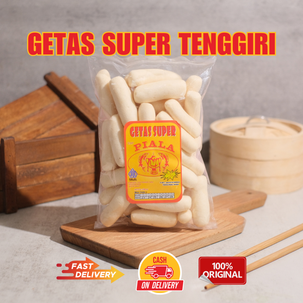 Jual GETAS SUPER TELOR GABUS KERUPUK IKAN IKAN TENGGIRI ASLI OLEH OLEH ...