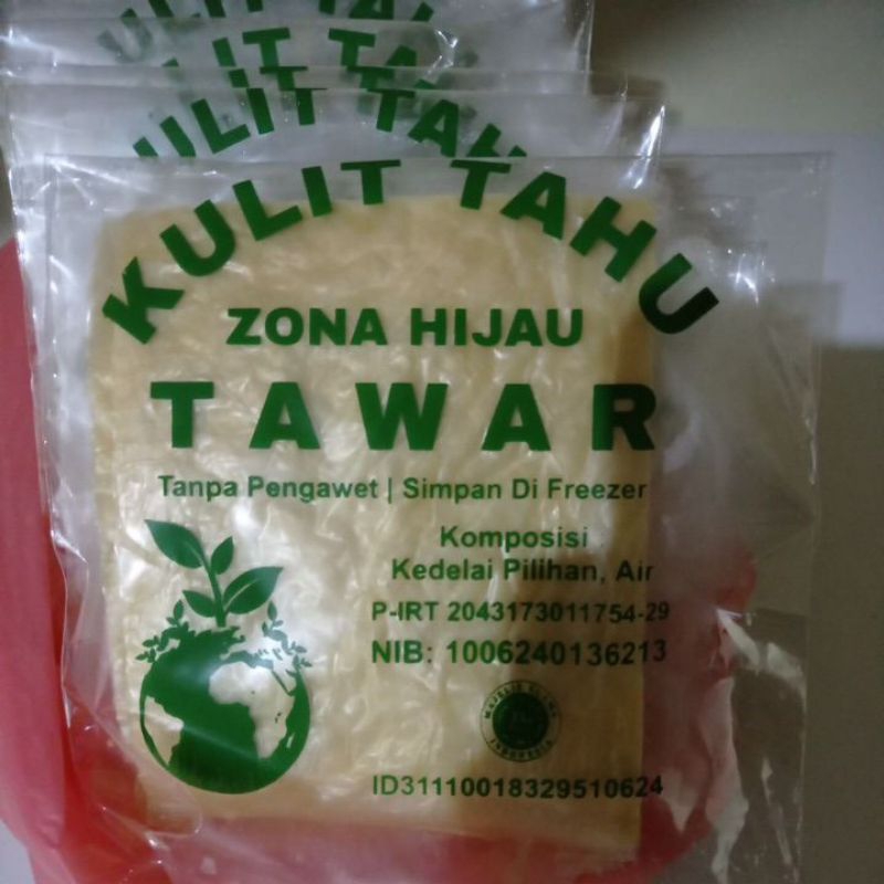 Jual Kulit Tahu Tawar Uk 10x10/isi 50 lbr/pak/Bisa Custom uk | Shopee ...