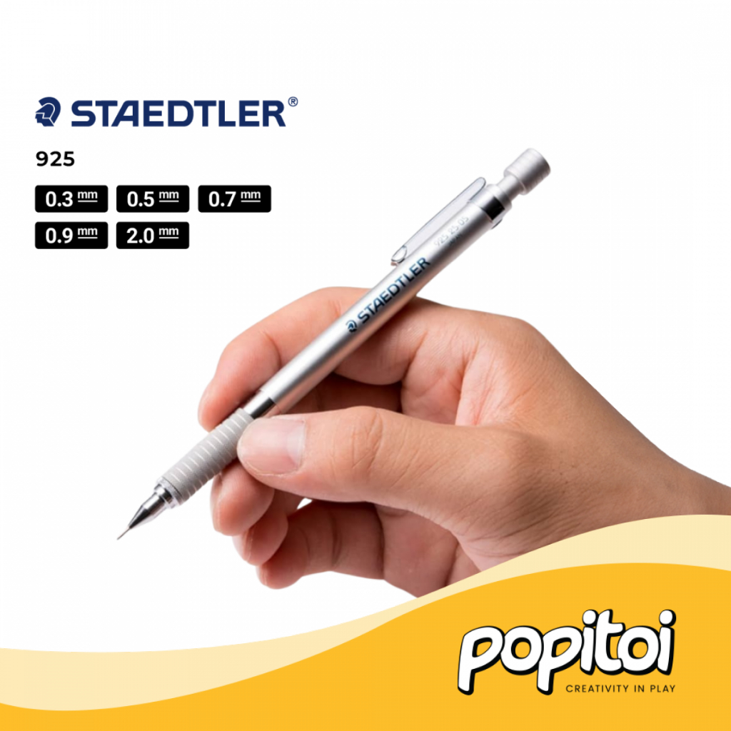 Jual Staedtler 925-25 Mechanical Pencil 0.3 0.5 0.7 0.9 1.3 2.0 mm ...