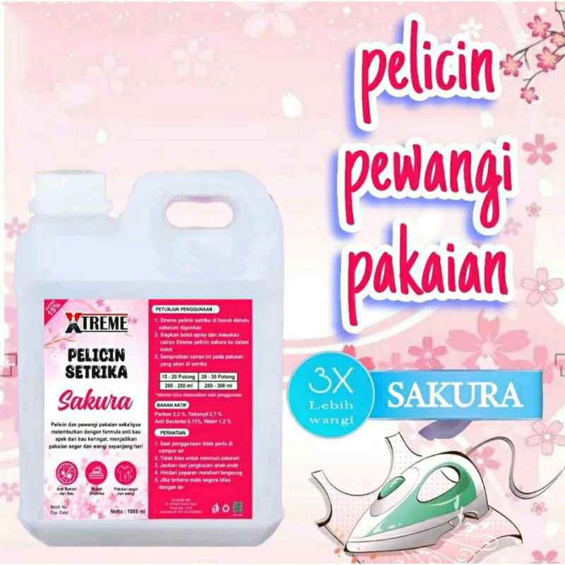 Jual Pelicin Setrika 1 liter/Pelicin Pakaian 1 liter/Pelicin pakaian ...