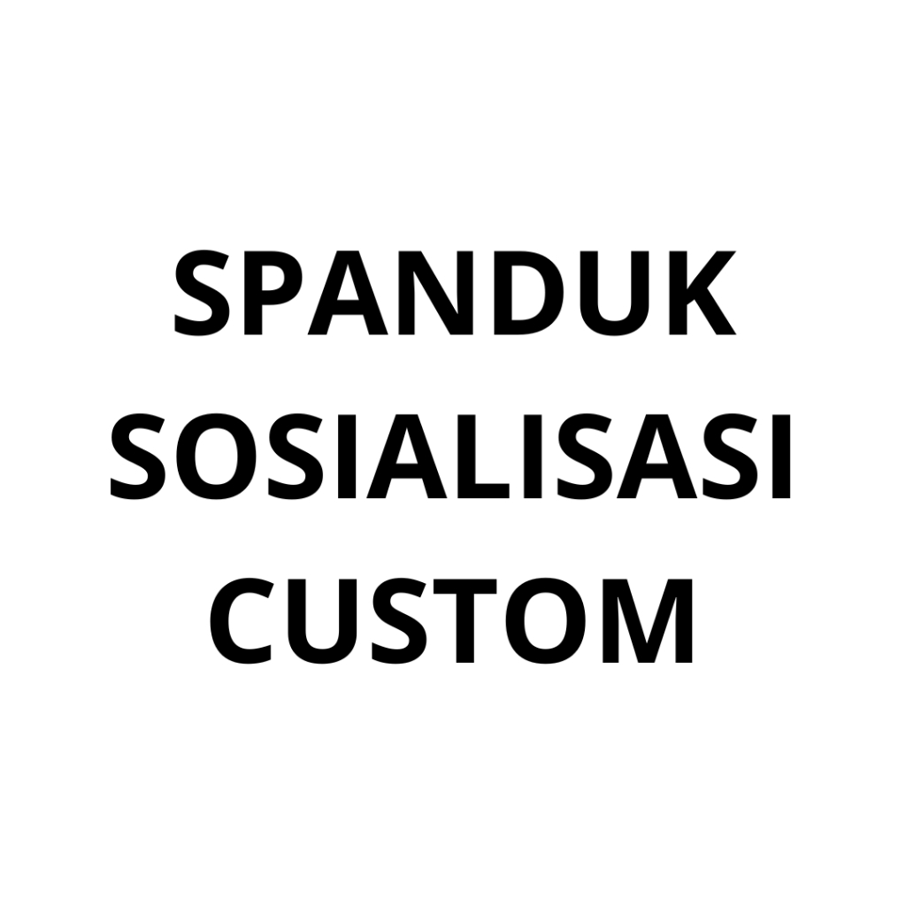 Jual Spanduk/Banner Sosialisasi Custom 400x300 | Shopee Indonesia
