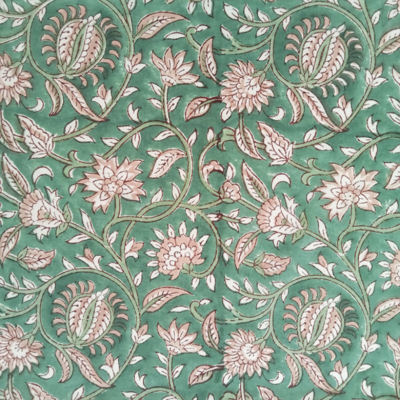 Jual Kain katun Kain India Hand Block Print From INDIA dijual per 50cm ...