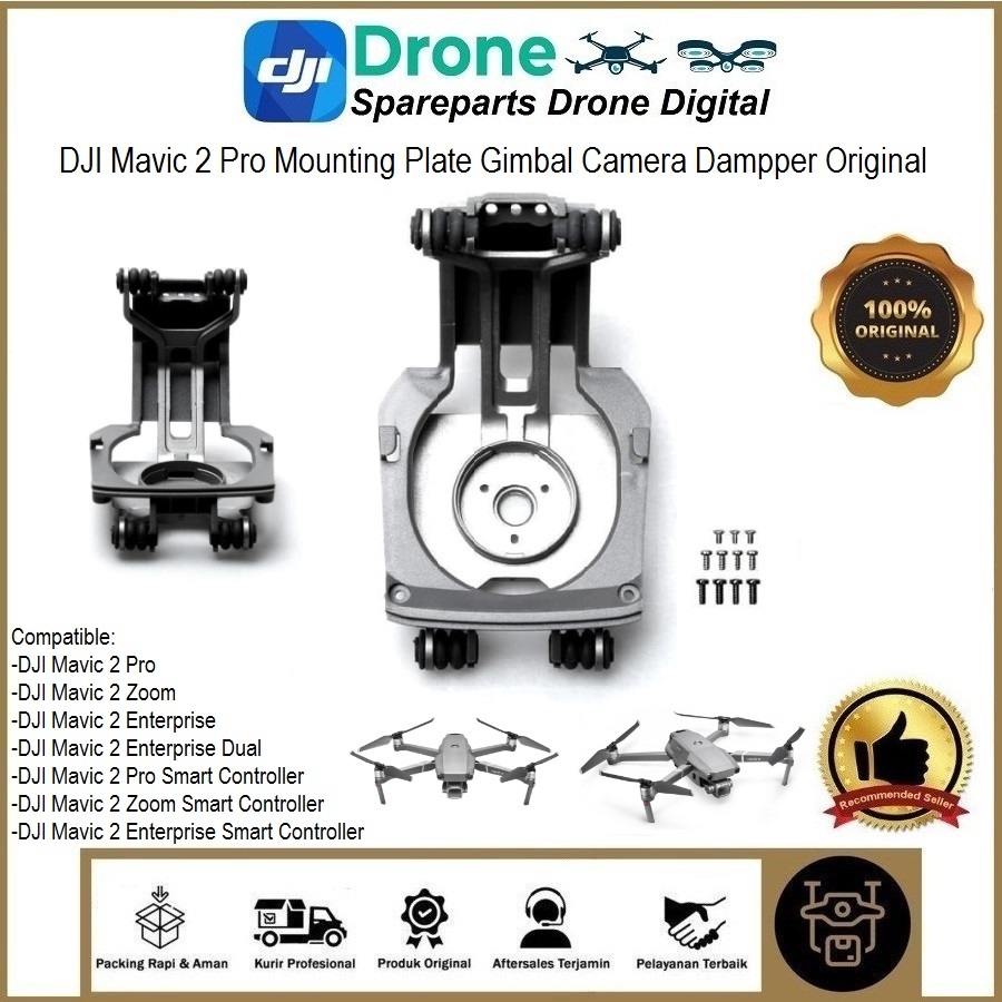 Jual DJI Mavic 2 Pro Mounting Plate Camera Dampper Original Mavic 2 ...