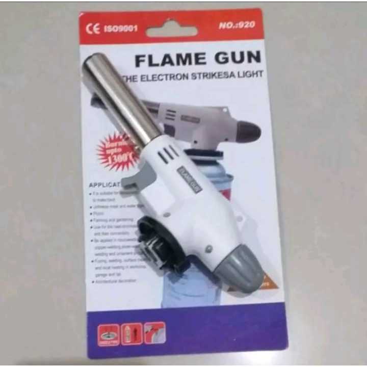 Jual Flame gun 920 gas torch pematik gas portabel Kepala Gas Torch kaleng tabung Portable Flame ...