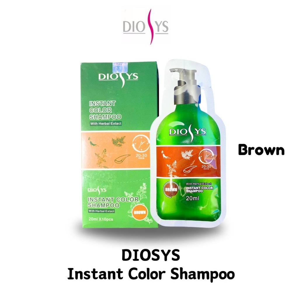 Jual DIOSYS Hair Colour Shampoo Instant Dapat Mewarnakan Rambut Mudah ...
