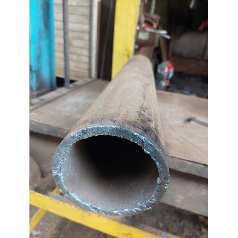 Jual Pipa Besi 4 inch Seamles Tebal 9mm OD 115mm ID 97mm harga per 10cm ...