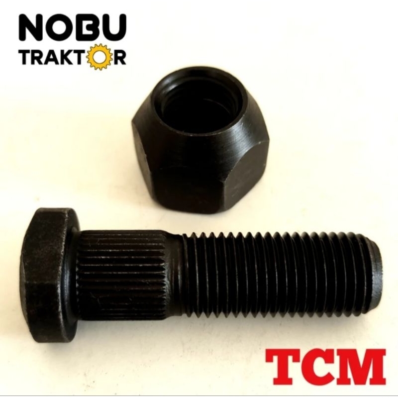 Jual NOBU TRAKTOR 5PCS.HUB BOLT BAUT RODA BELAKANG FORKLIFT TCM FD20 ...