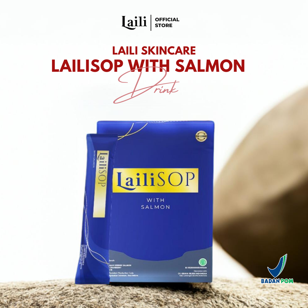 Jual Laili SOP Salmon Ovary Peptide 100Gr 10 Sachet - Collagen Drink ...