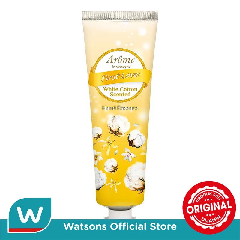 Jual Watsons Arome White Cotton Scented Hand Essence 30ml | Shopee ...