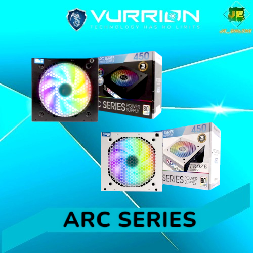 Jual Vurrion ARC Series 450 Froze Edition PSU 80+ RGB 450W | Shopee ...