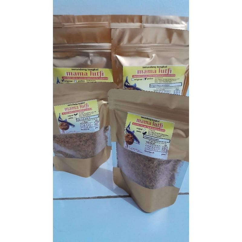 Jual (DAPOER MAMA LUTFI) KEMASAN BARU SERUNDENG IKAN TONGKOL / RABUK ...