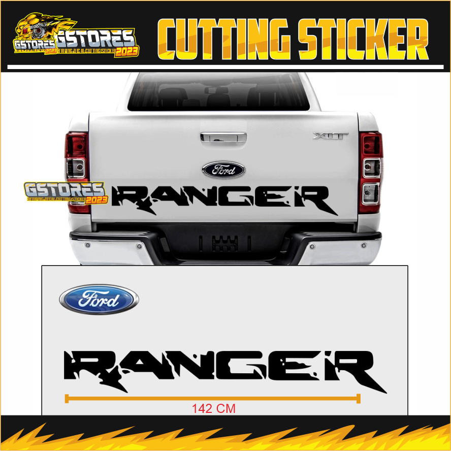 Jual STICKER RANGER BAK MOBIL HILUX CUTTING STICKER HILUX STICKER ...
