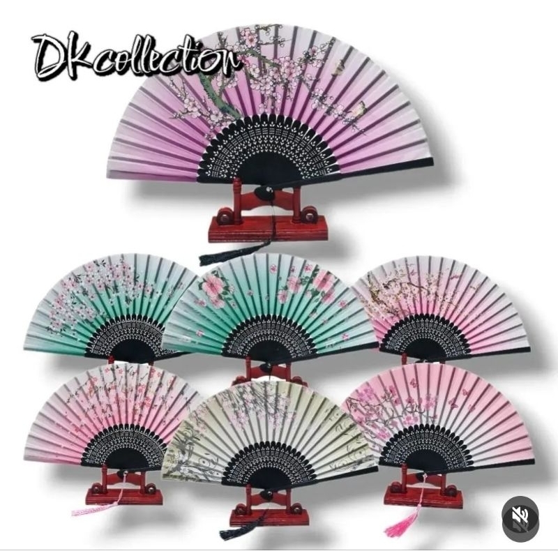 Jual kipas jepang ovel souvenir kipas lipat china oral merchandise ...