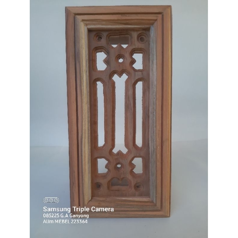 Jual Loster / Roster kayu ventilasi boven angin-angin rumah kayu jati ...